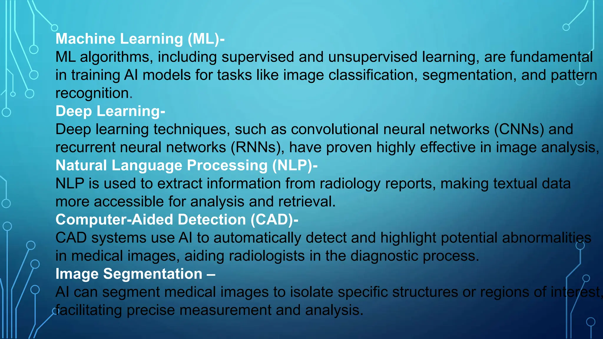 SMART RADIOLOGY : AI INNOVATIONS | PPTX