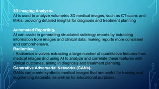 SMART RADIOLOGY : AI INNOVATIONS | PPTX