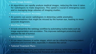 SMART RADIOLOGY : AI INNOVATIONS | PPTX