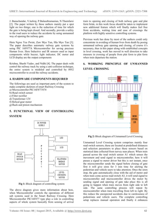 Smart railway crossing embedded with automated platform bridge | PDF