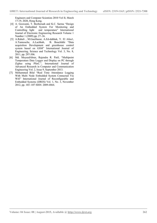 Smart real time embedded arduino based data acquisition system | PDF