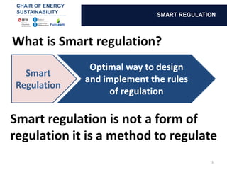 Smart Regulation for the Energy Sector Challenges - 6th World Forum on ...