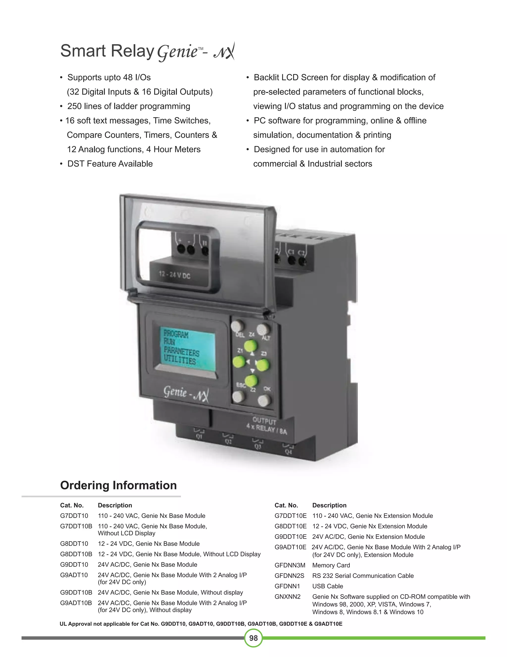 Get Smart Relay | Programmable Logic Controller | Mini PLC | Micro PLC - GIC India | PDF