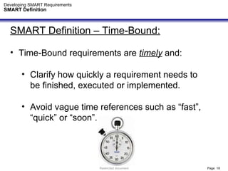 SMART Requirements | PPT