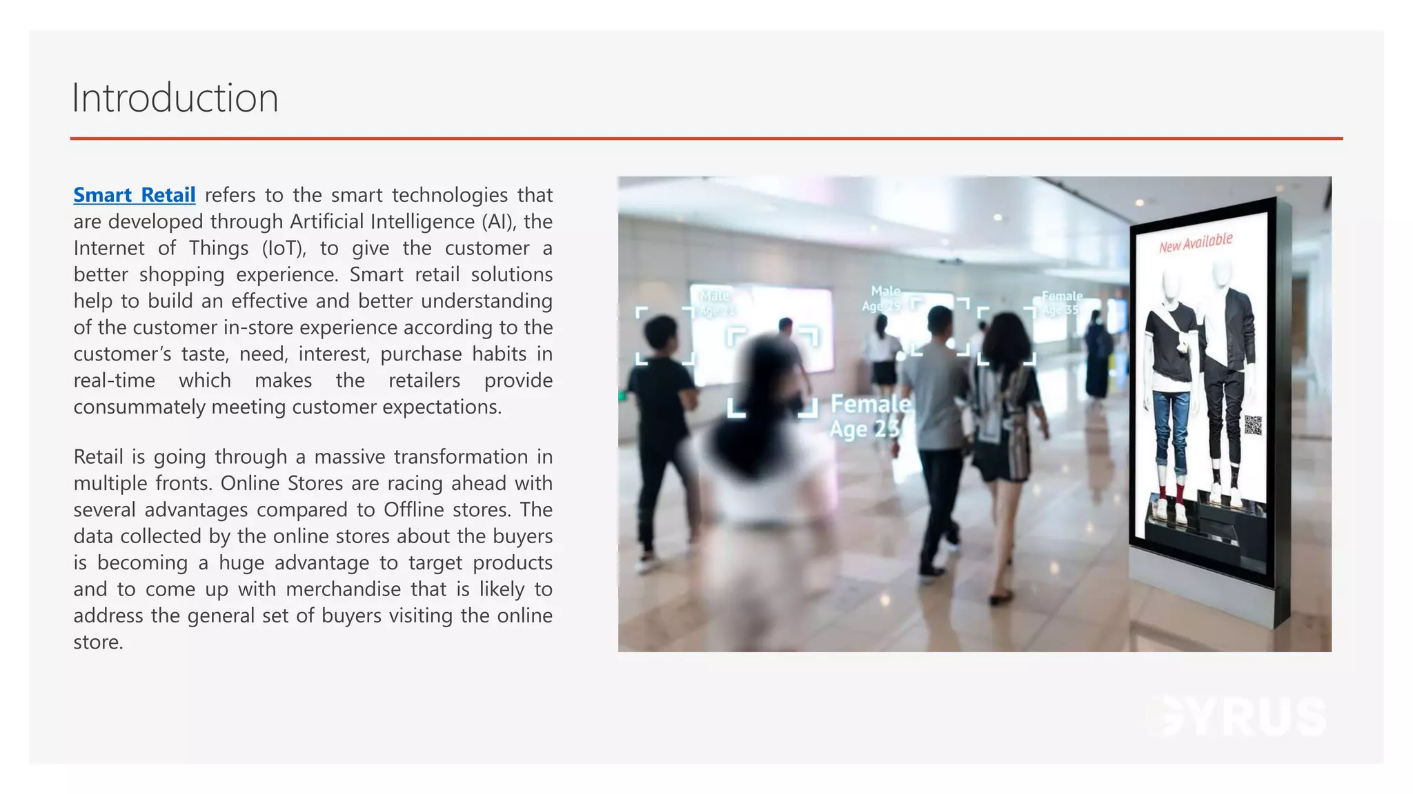 Smart retail technology | PPTX