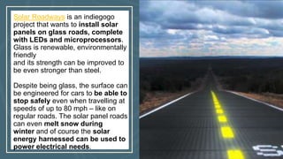 Smart roads | PPTX