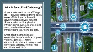 Smart roads | PPTX