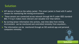 Smart safety jacket | PPTX