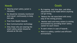 Smart safety jacket | PPTX