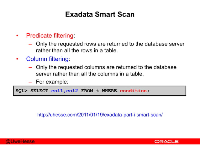 Exadata Smart Scan - What is so smart about it? | PPT
