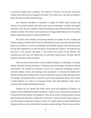 Smart schools essay | DOCX