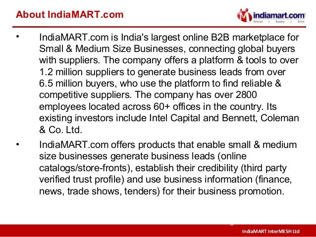 IndiaMART.com Introduces SmartSearch for B2B Buyers