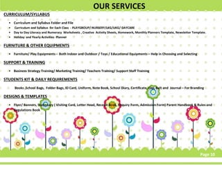 Preschool Set Up Consultants | PDF