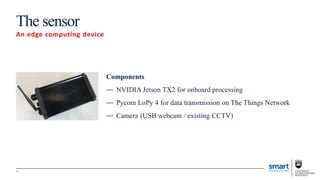 SMART Seminar Series: "Using AI and edge computing devices for traffic flow monitoring ...
