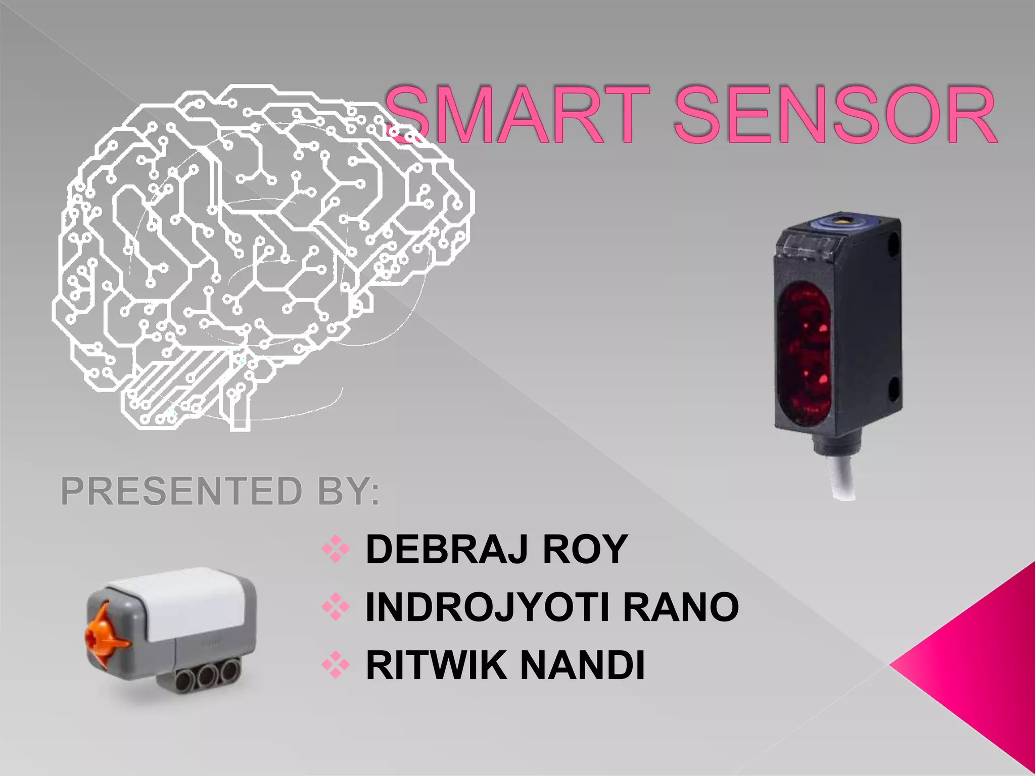 Smart Sensor | PPTX | Internet of Things | Internet