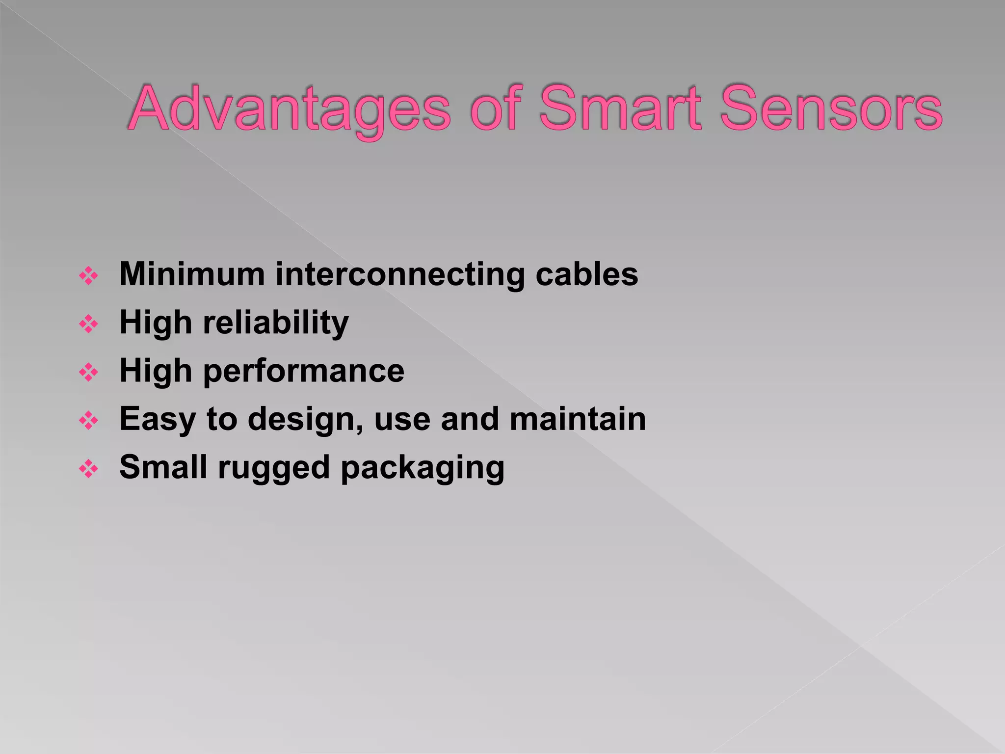 Smart Sensor | PPTX