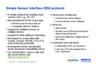 Smart sensor architecture 2006 | PPT