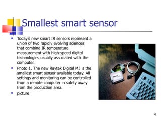Smart sensors | PPT