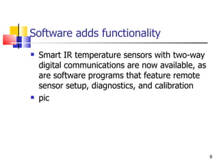 Smart sensors | PPT