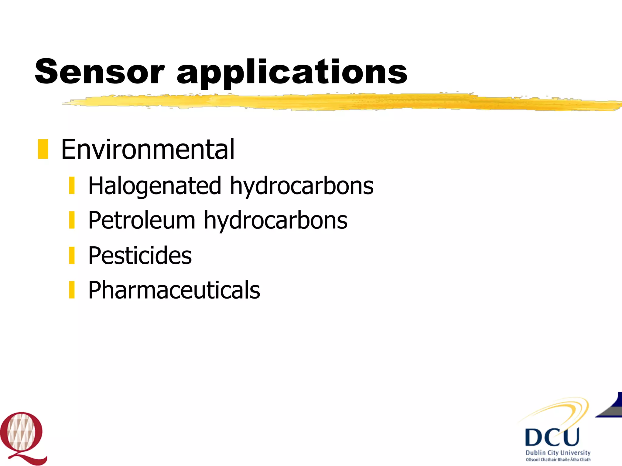 Smart sensors for BTEX | PDF | Chemistry | Science