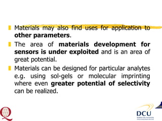 Smart sensors for BTEX | PPT