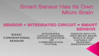 Smart Sensors PPT presented by Atharva Parate.ppt