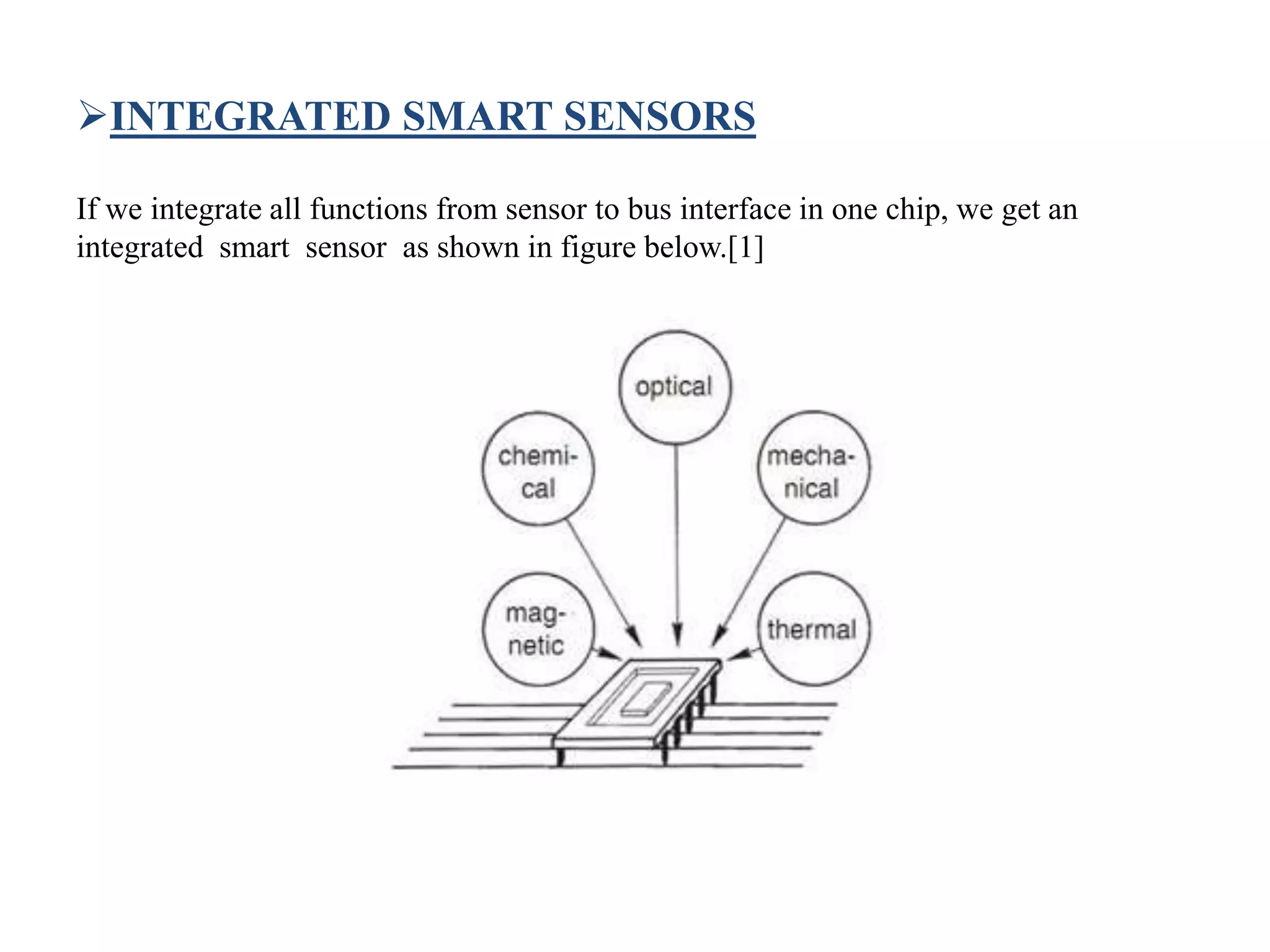 Smart sensors and their Application | PPTX