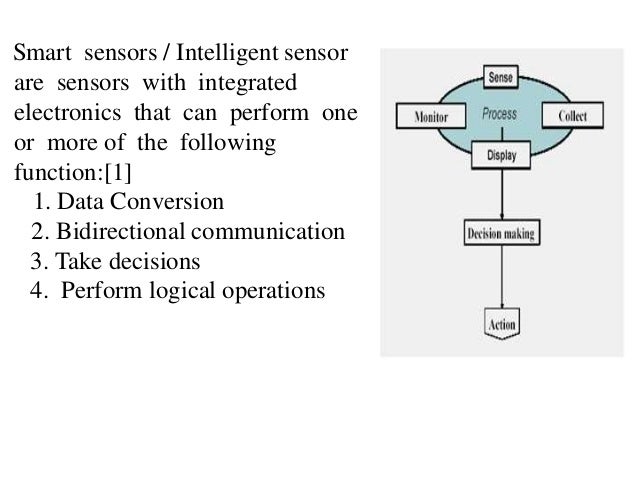 Smart sensors and their Application