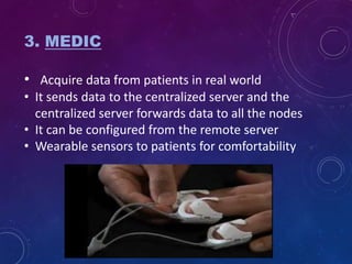 Smart sensor technology in healthcare & protection | PPTX