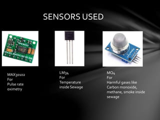 Smart sewage monitoring system | PPTX