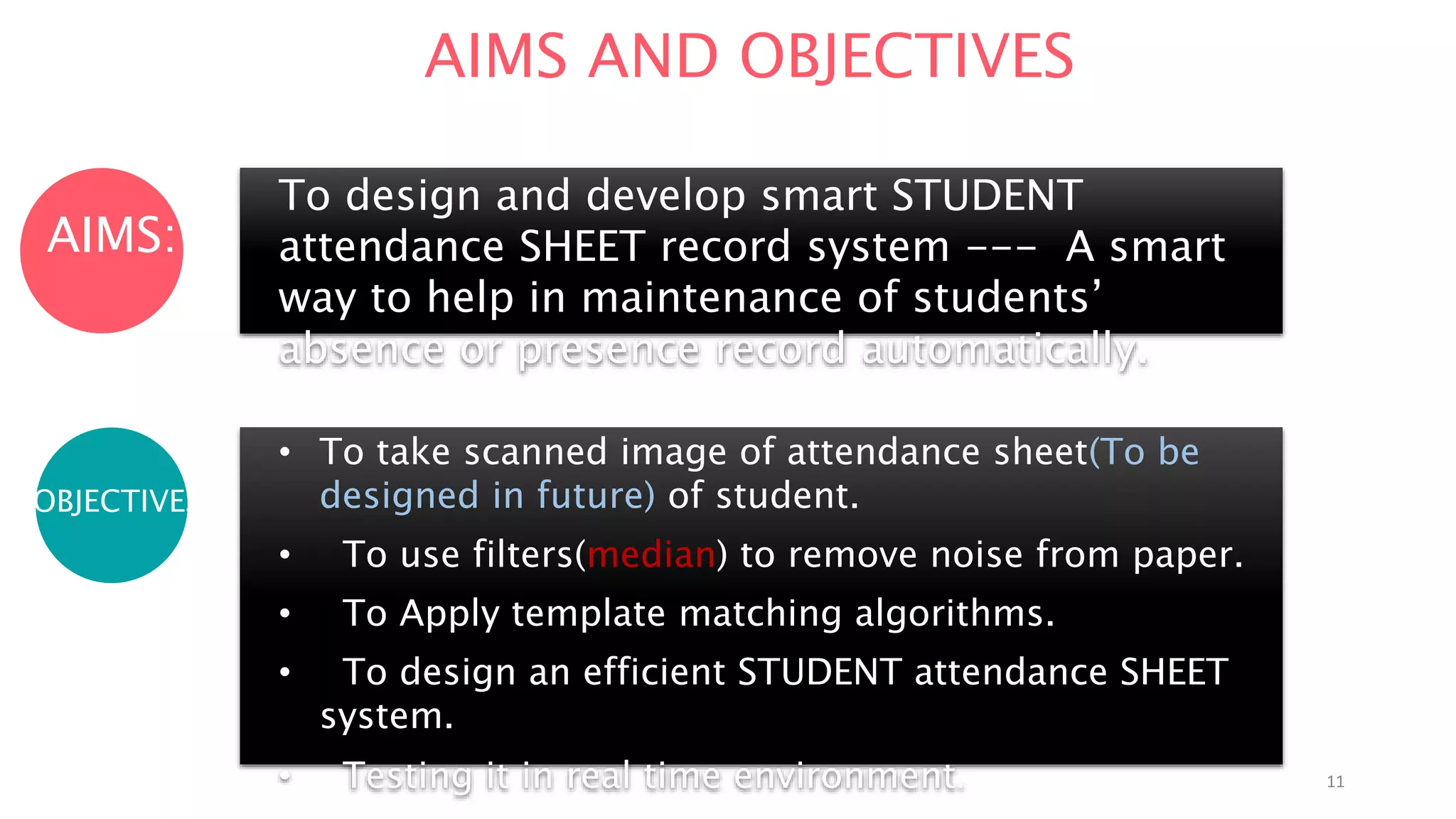 Smartsheet Based Attendance System | PPT