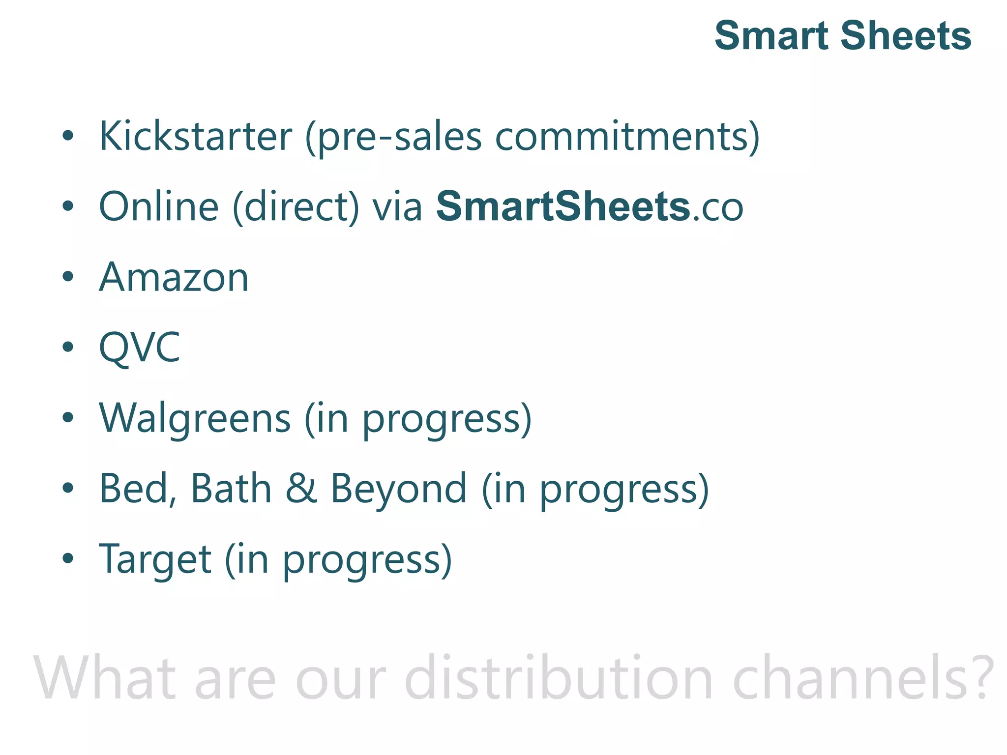 Smart Sheets | PPT