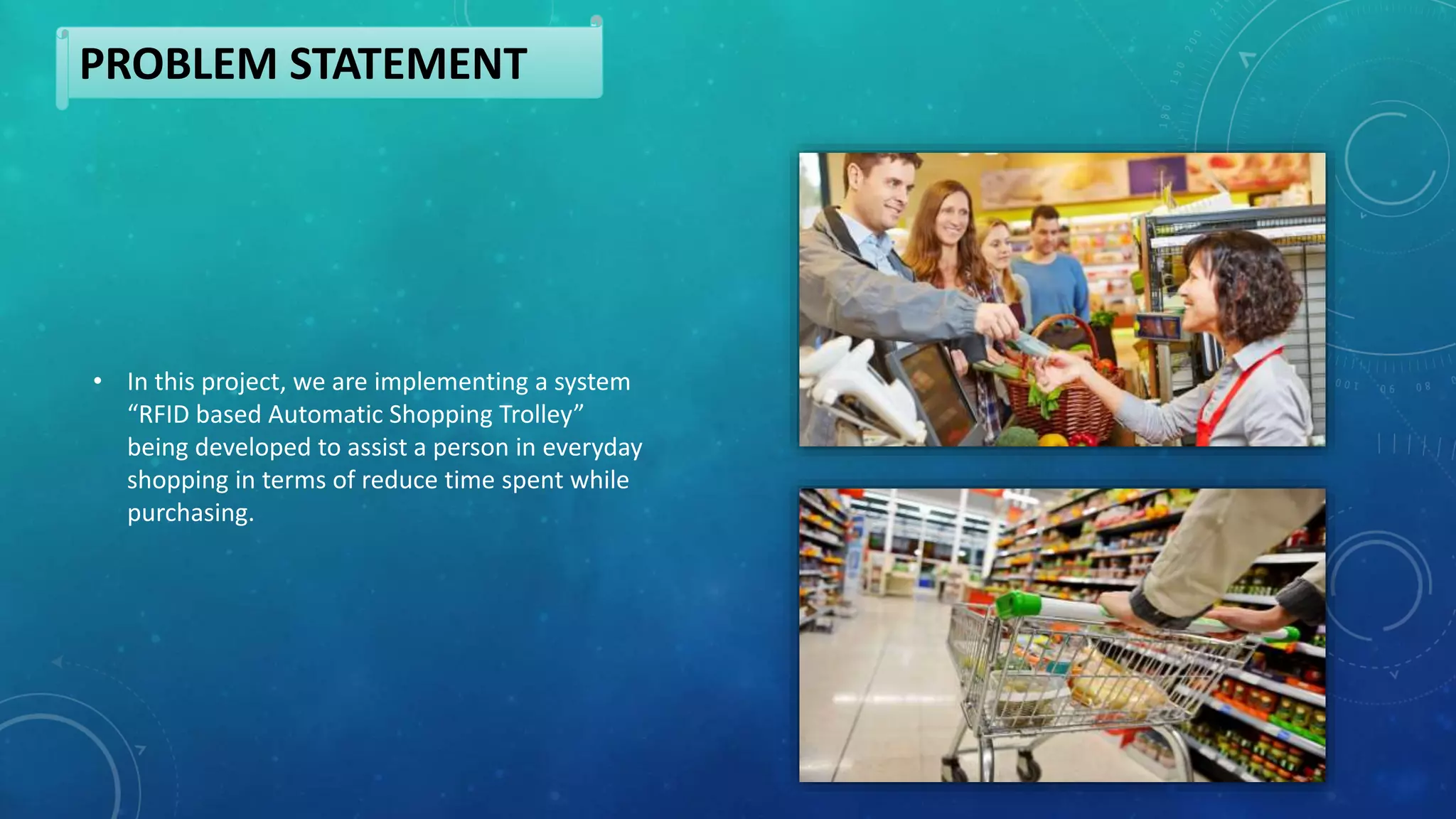 Smart shopping trolley. | PPTX