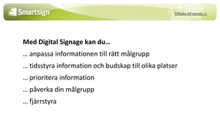 Smartsign Power Point | PPTX | Technology & Computing