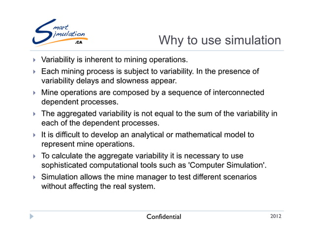 Smart simulation - Corporate presentation | PPT