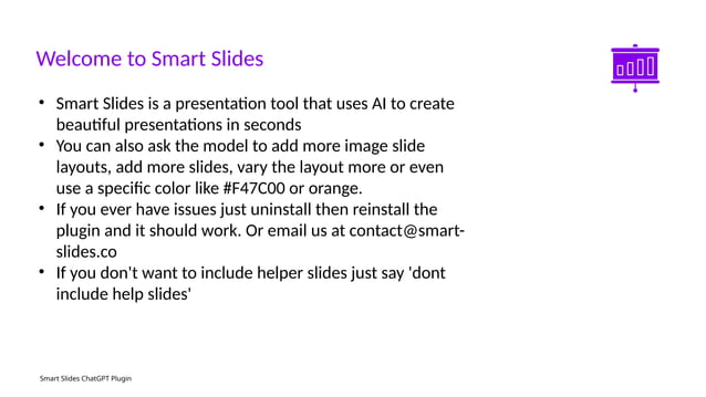 Making smart slides in as easy as possible | PPTX