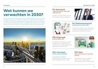 Slim Nederland in 2030 - Trendrapport | PDF
