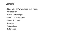 Smart solid waste management-surat city. | PPTX