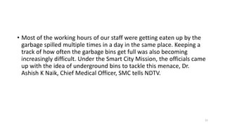 Smart solid waste management-surat city. | PPTX