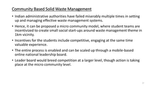 Smart solid waste management-surat city. | PPTX