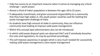 Smart solid waste management-surat city. | PPTX