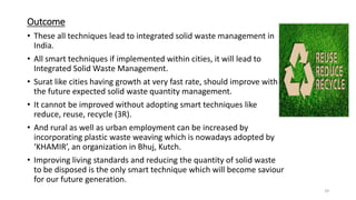 Smart solid waste management-surat city. | PPTX