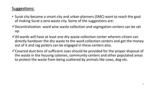 Smart solid waste management-surat city. | PPTX
