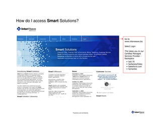 Smart Solutions Presentation 2009 | PDF
