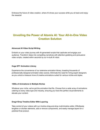 Smart Solutions, Smarter Decisions_ Atomix AI Leading the Way.pdf