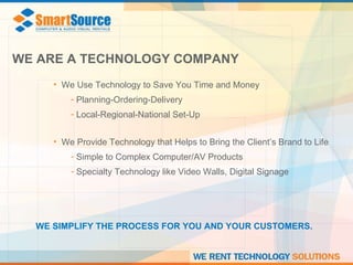 SmartSource Rentals | PPT