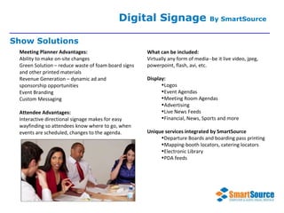 Smart Source Digital Signage | PPT