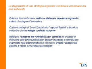 La Smart Specialisation nella nuova programmazione 2014-2020 | PPT
