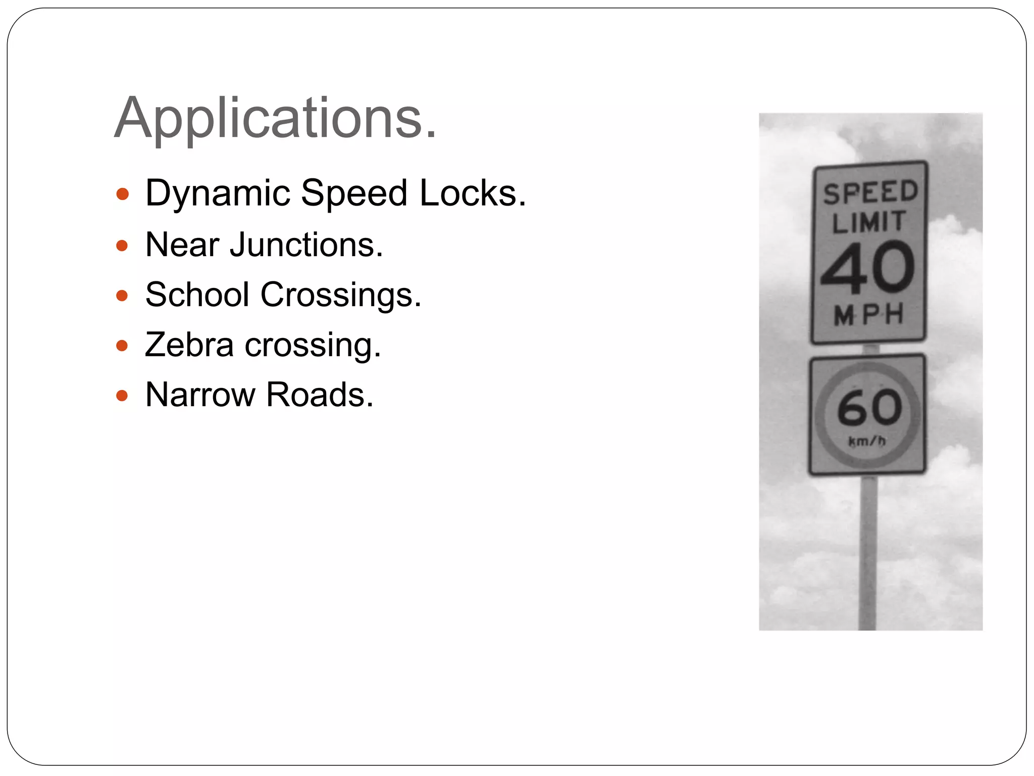 Smart speed control device | PPTX