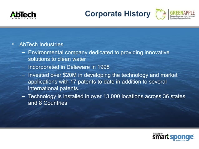 Smart Sponge Technology | PPT